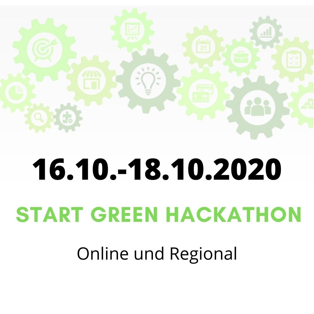 Start Green Hackathon 2020: Explore-Design-Code-Win! Entwickelt im Team Geschäftsideen und ...