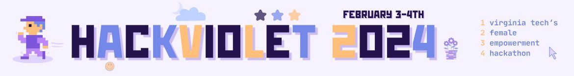 HackViolet: 24-hour hackathon hosted by The Association of Women in Computing, a student-run ...