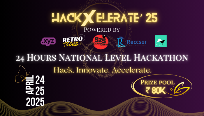 HackXelerate'25: Hack. Innovate. Accelerate. - Devpost