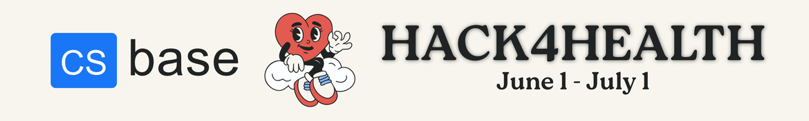 CS Base Hack4Health: Hacking for health, building for better @ CS Base! - Devpost