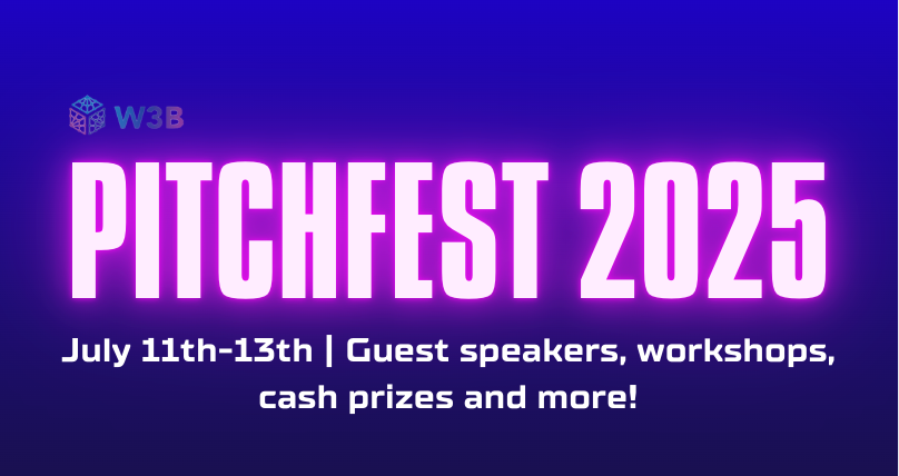 W3B Pitchfest 2025: Solve a social issue with industry leaders. From ...