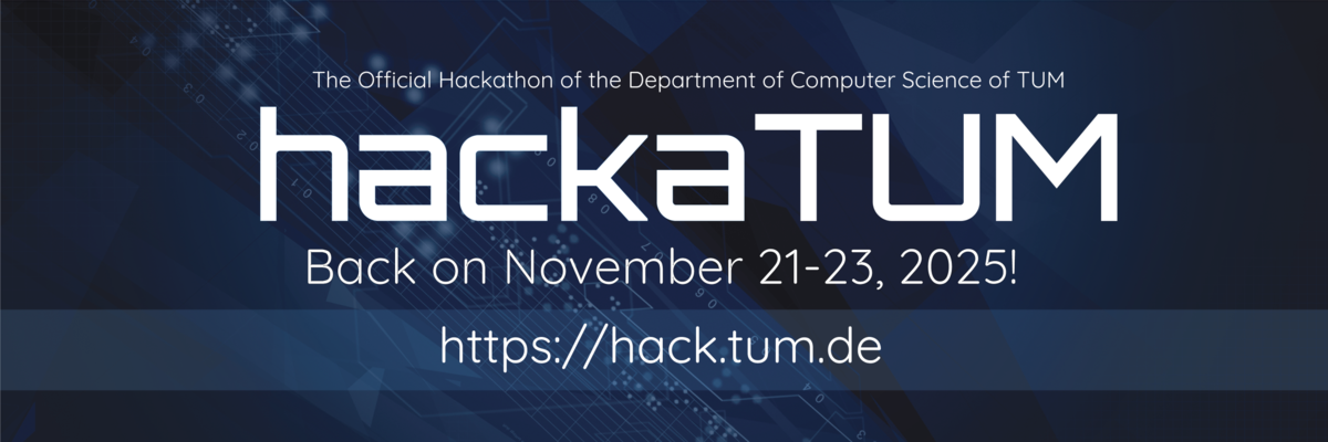 hackaTUM 2025: The show goes on. - Devpost