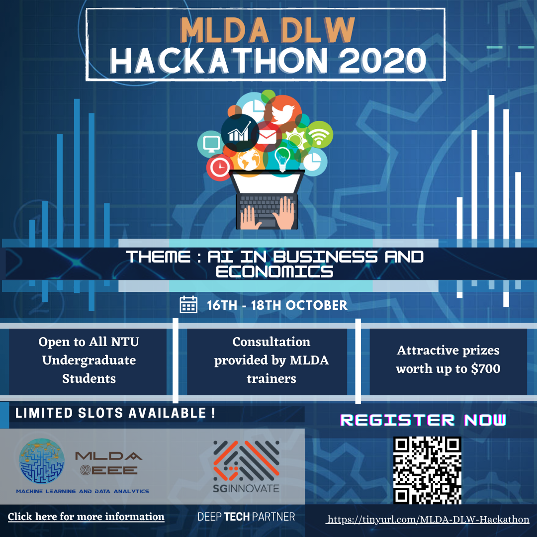 MLDA DLW Hackathon: A Hackathon provided by MLDA@EEE - Devpost