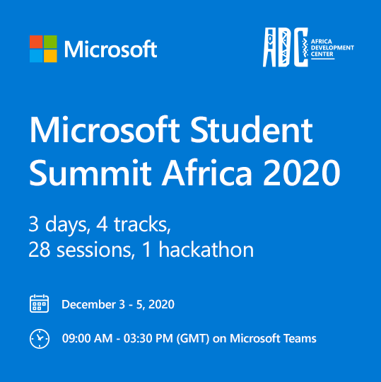 Microsoft Student Summit Africa Hackathon: Hack on healthcare ...