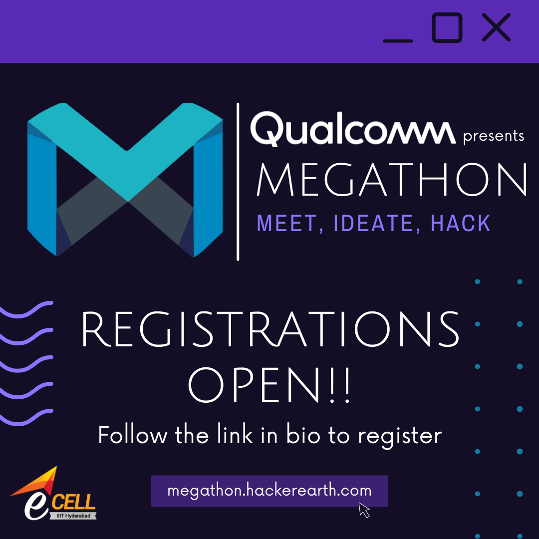 Megathon by E-Cell IIIT-Hyderabad: Meet, Ideate, Hack - Devpost