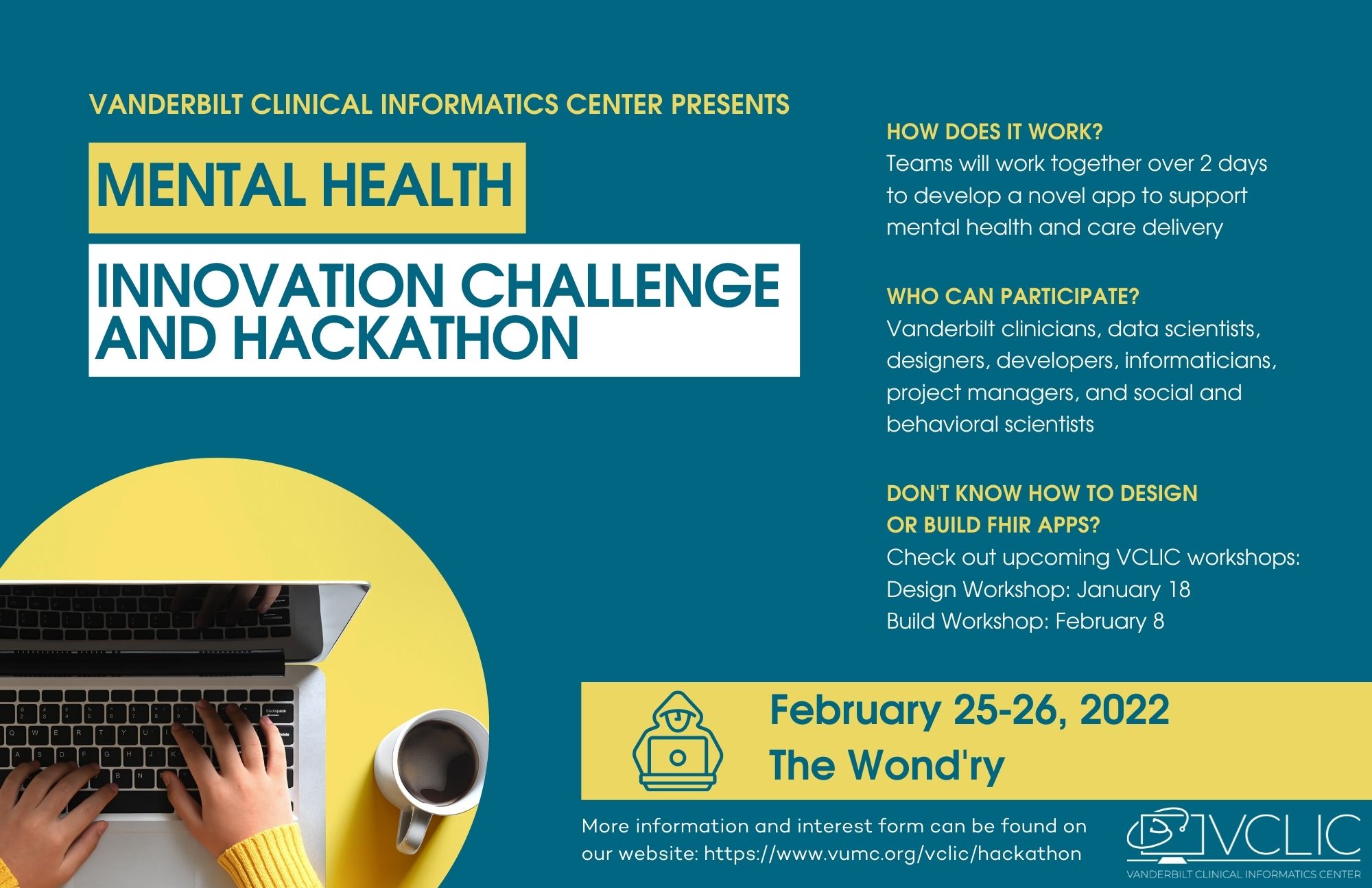VCLIC Mental Health Hackathon: Develop novel apps for patients and healthcare providers to ...