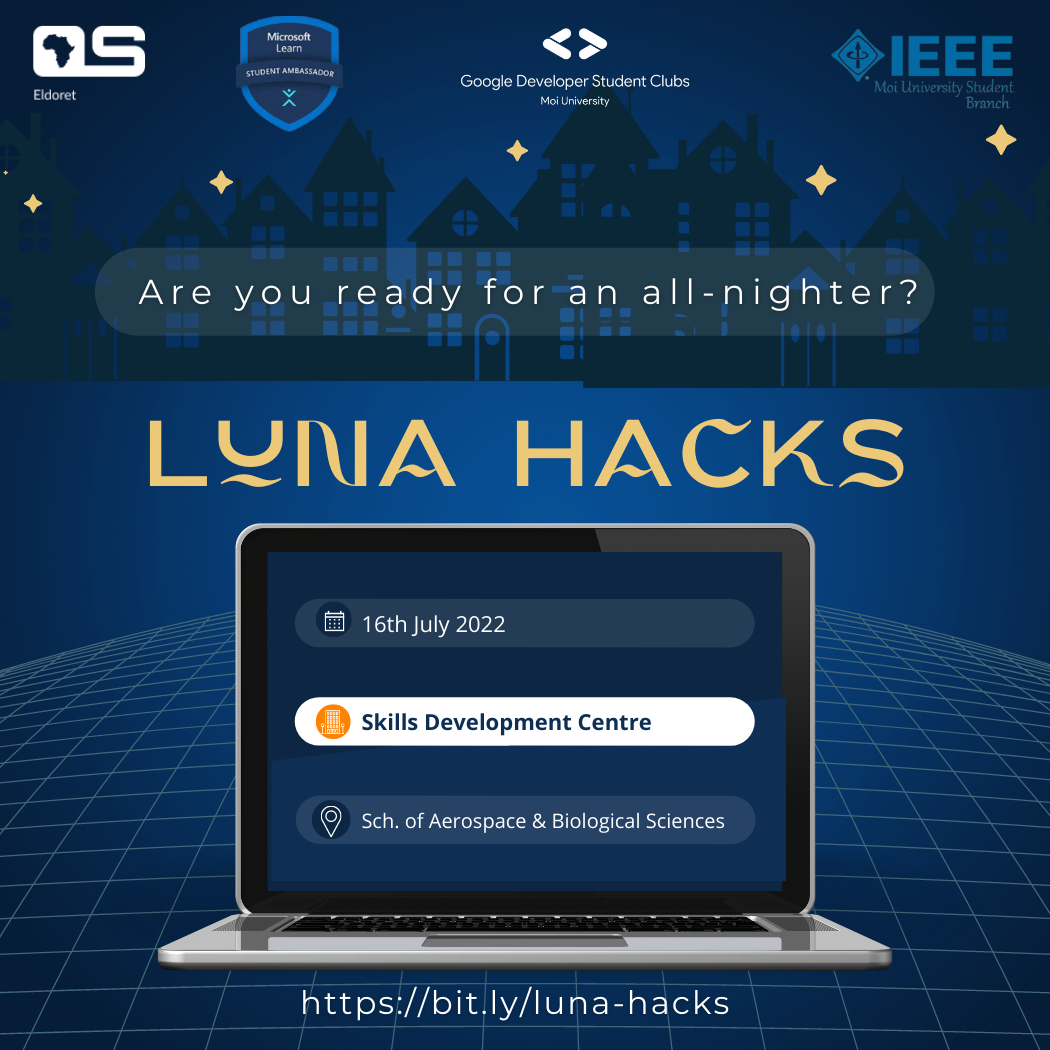 Luna Hacks: 24 hours of tinkering, building, breaking stuff and having fun learning - Devpost