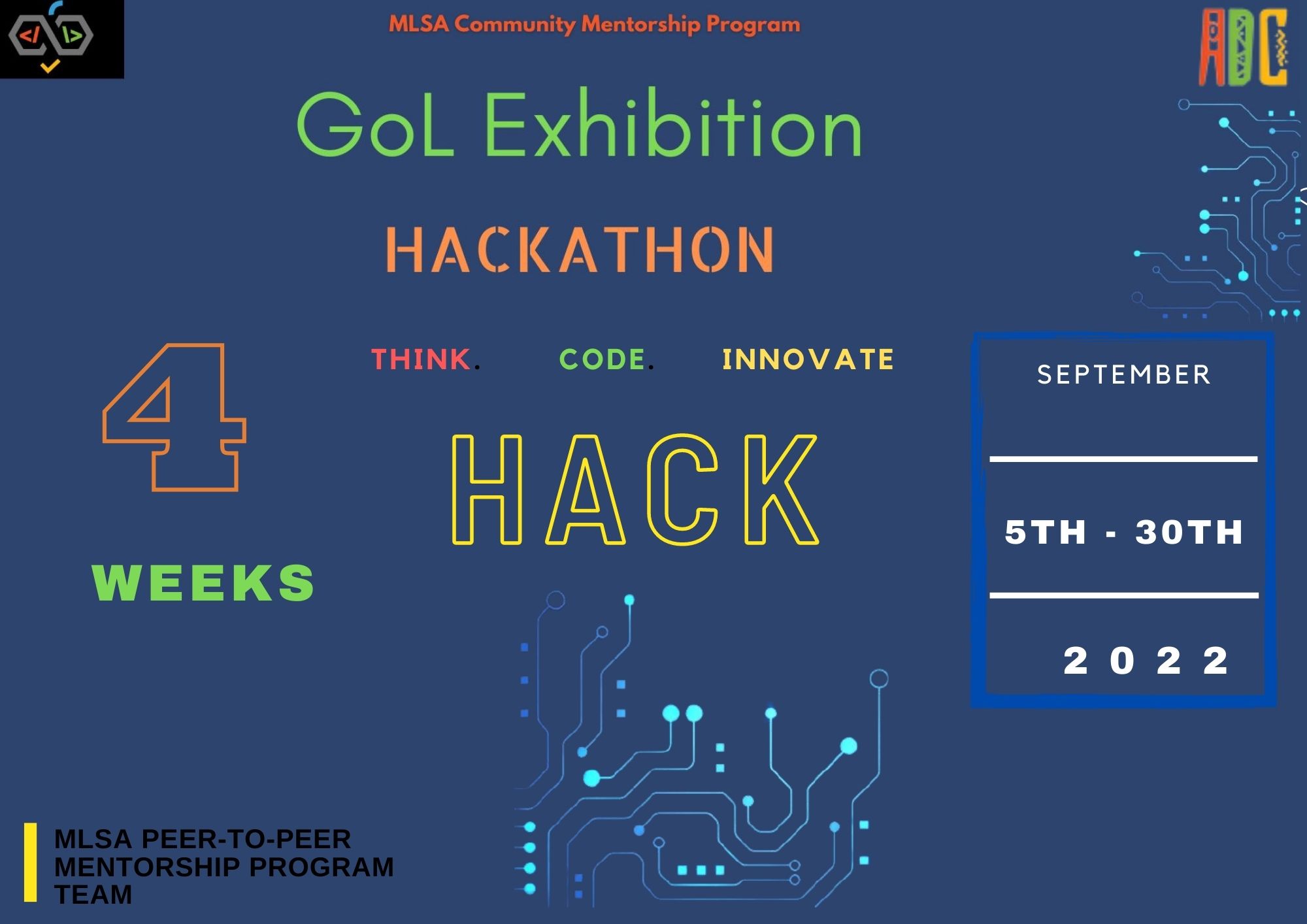 Game of Learners Exhibition: This is a Post GOL Virtual Hackathon ...