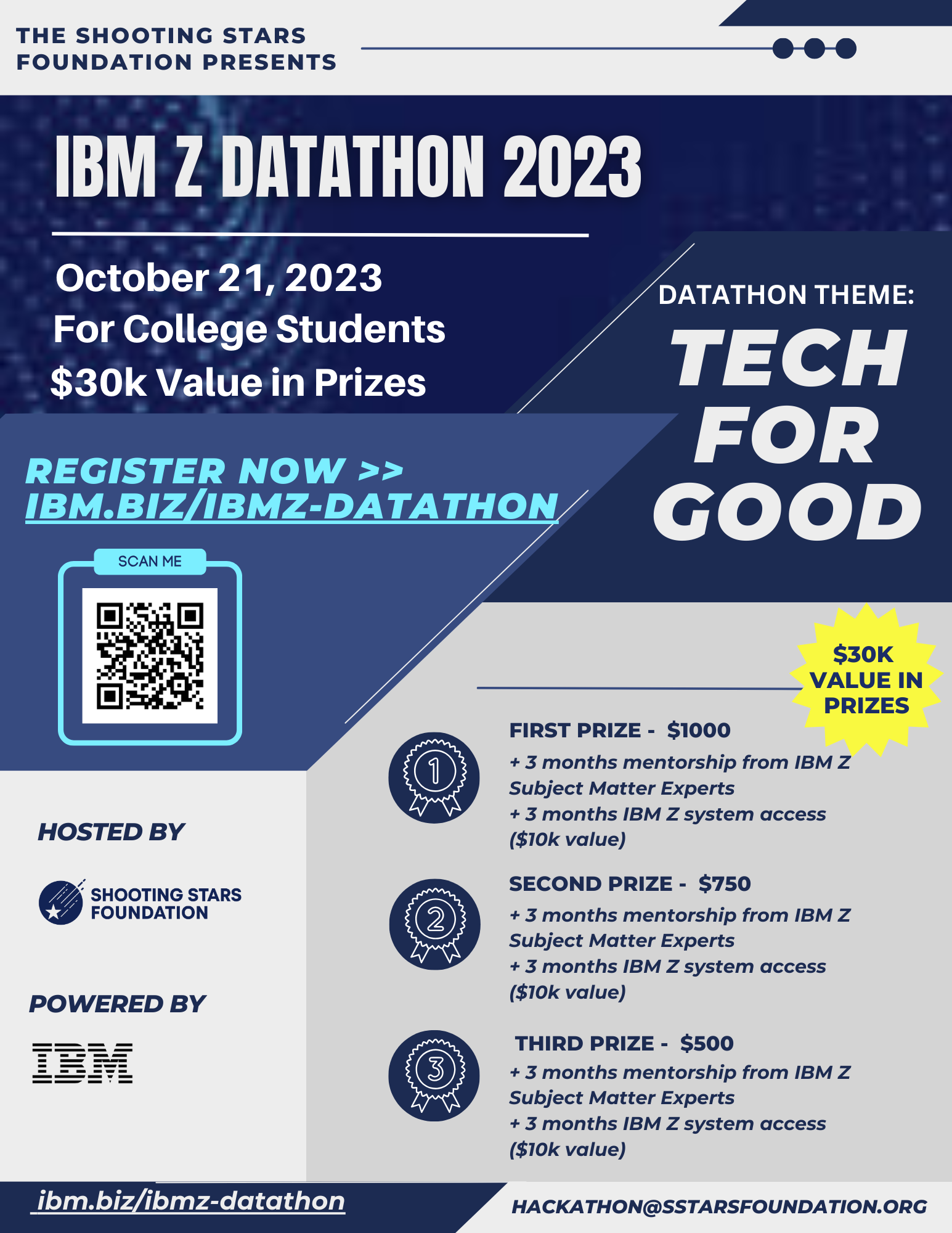 IBM Z Datathon 2023: Learn how to use IBM Z technology to build scalable data-based applications ...