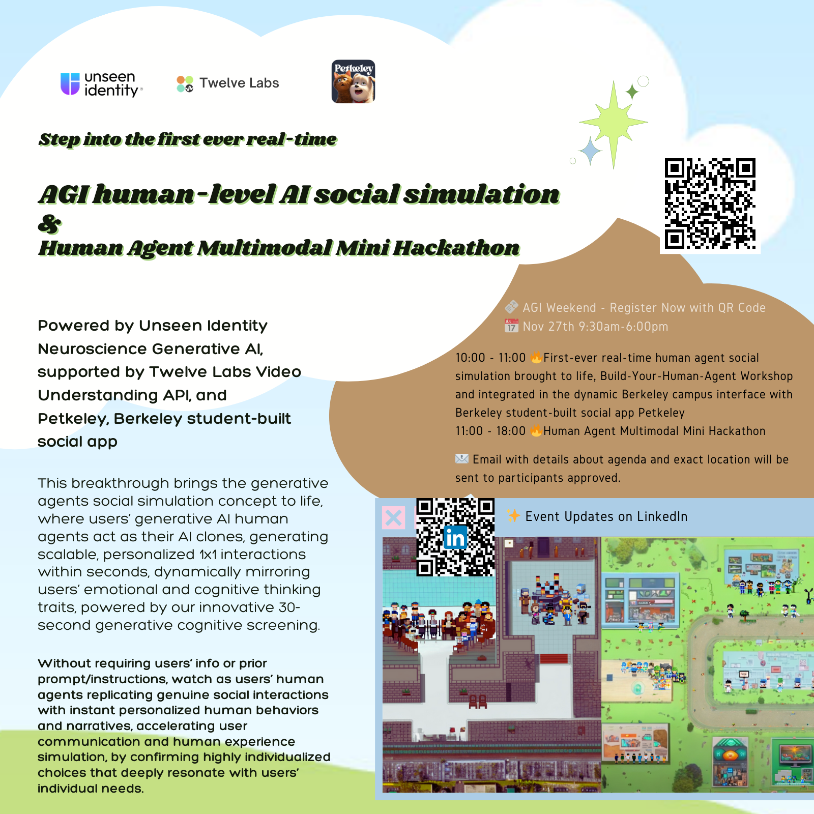 Human Agent Multimodal Mini Hackathon - AGI human-level AI Quest: Human ...