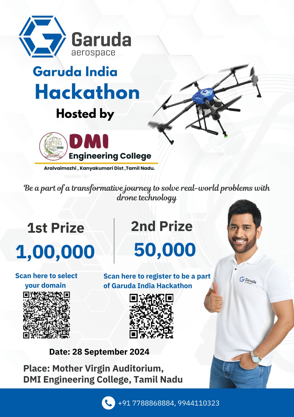 GARUDA INDIA HACKATHON: Be a part of a transformative journey to solve real-world problems with ...