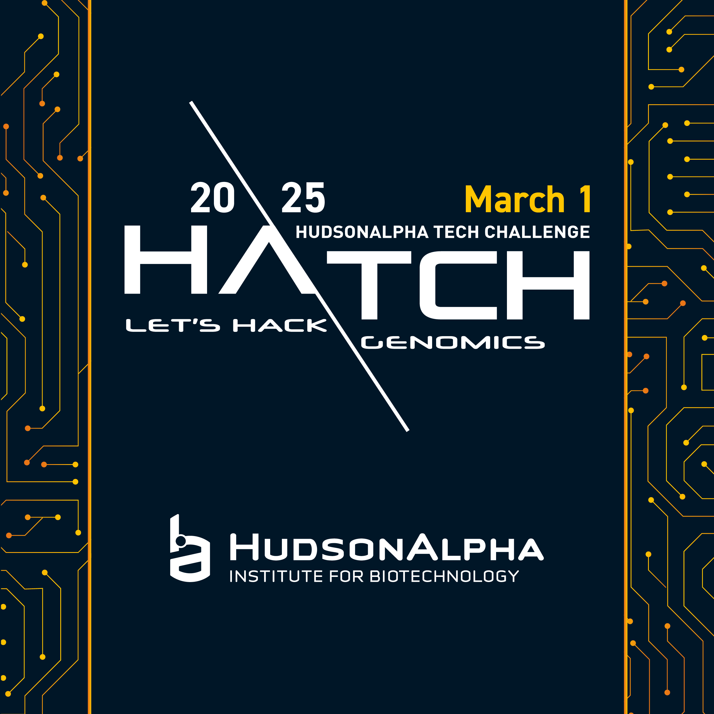 (HATCH) HudsonAlpha Tech Challenge 2025: Let's hack genomics and win up to $5,000 in prizes ...