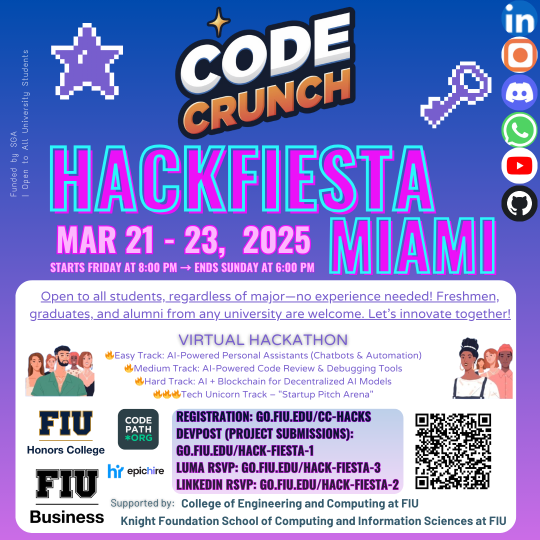 Hack Fiesta Miami: Hack your way into the spring vibes! Let Miami's tropical energy inspire your ...