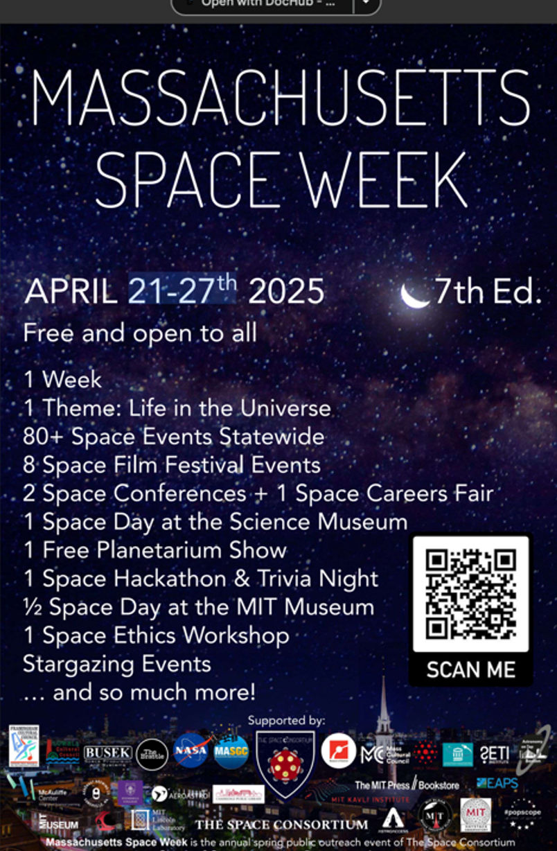 Massachusetts Space Week 2025 Space Medicine Hackathon: How to Improve Life Off Earth? - Devpost