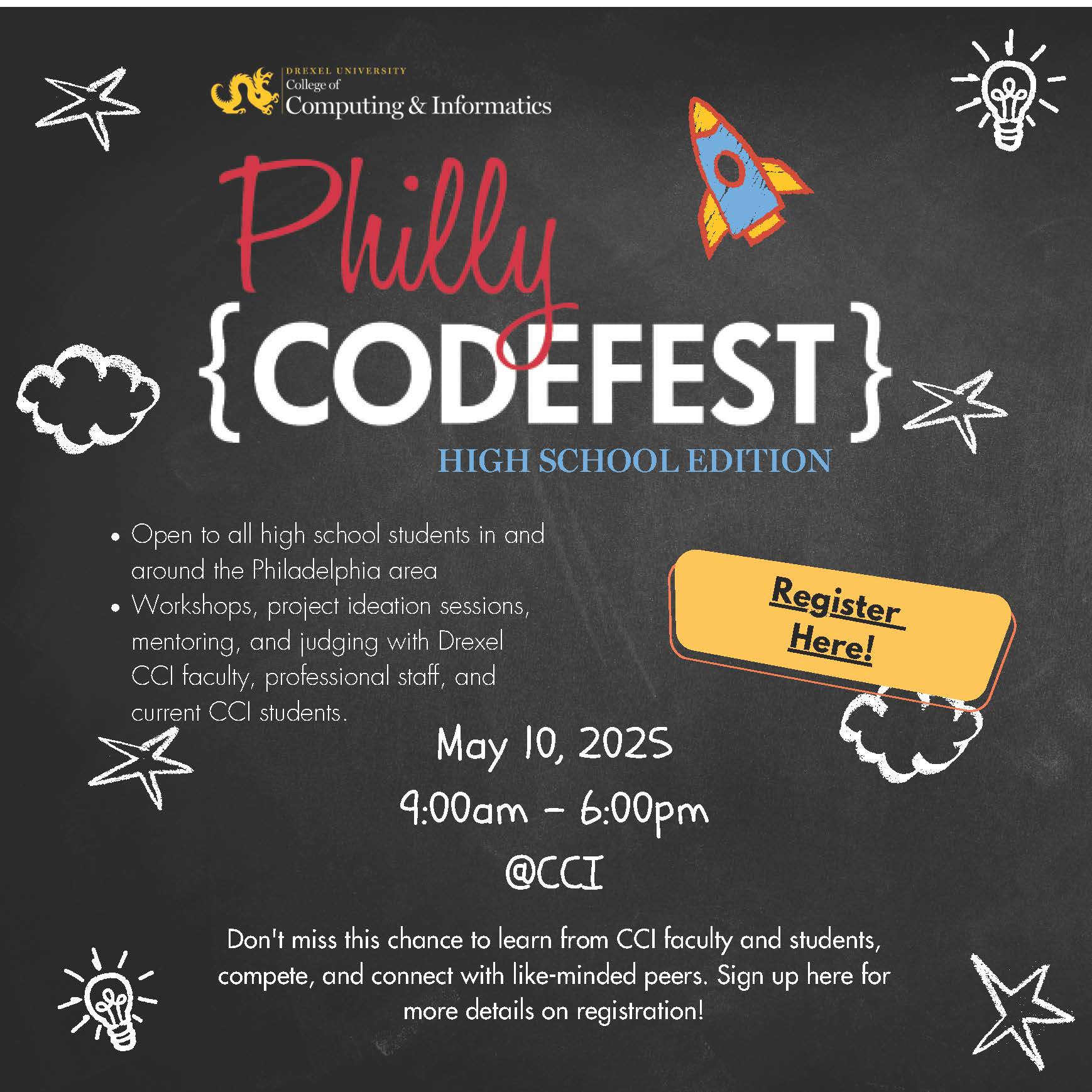 Philly Codefest High School Edition: One-day hackathon hosted by Philly Codefest for ...