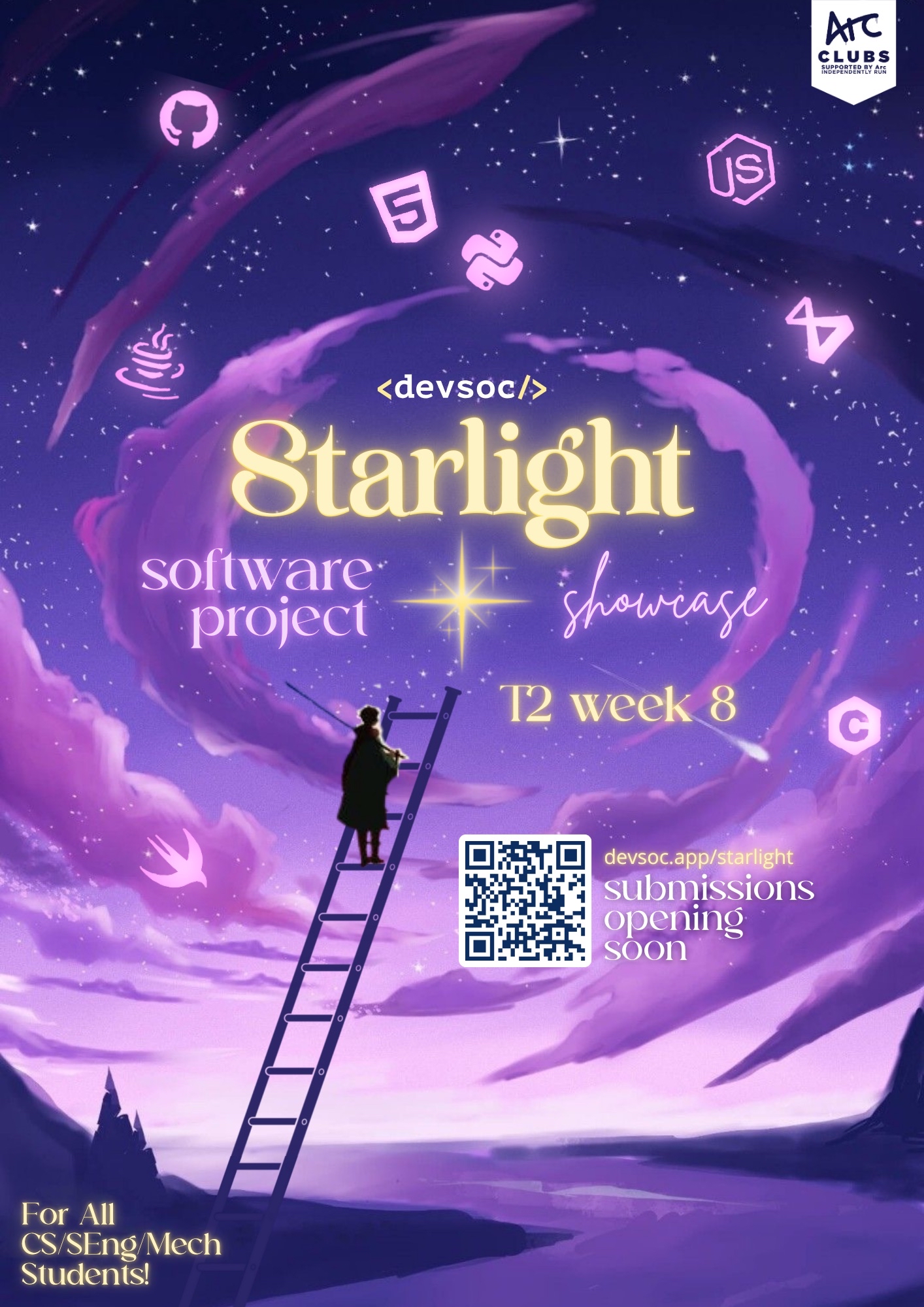 DevSoc Starlight: Showcase your software projects! - Devpost