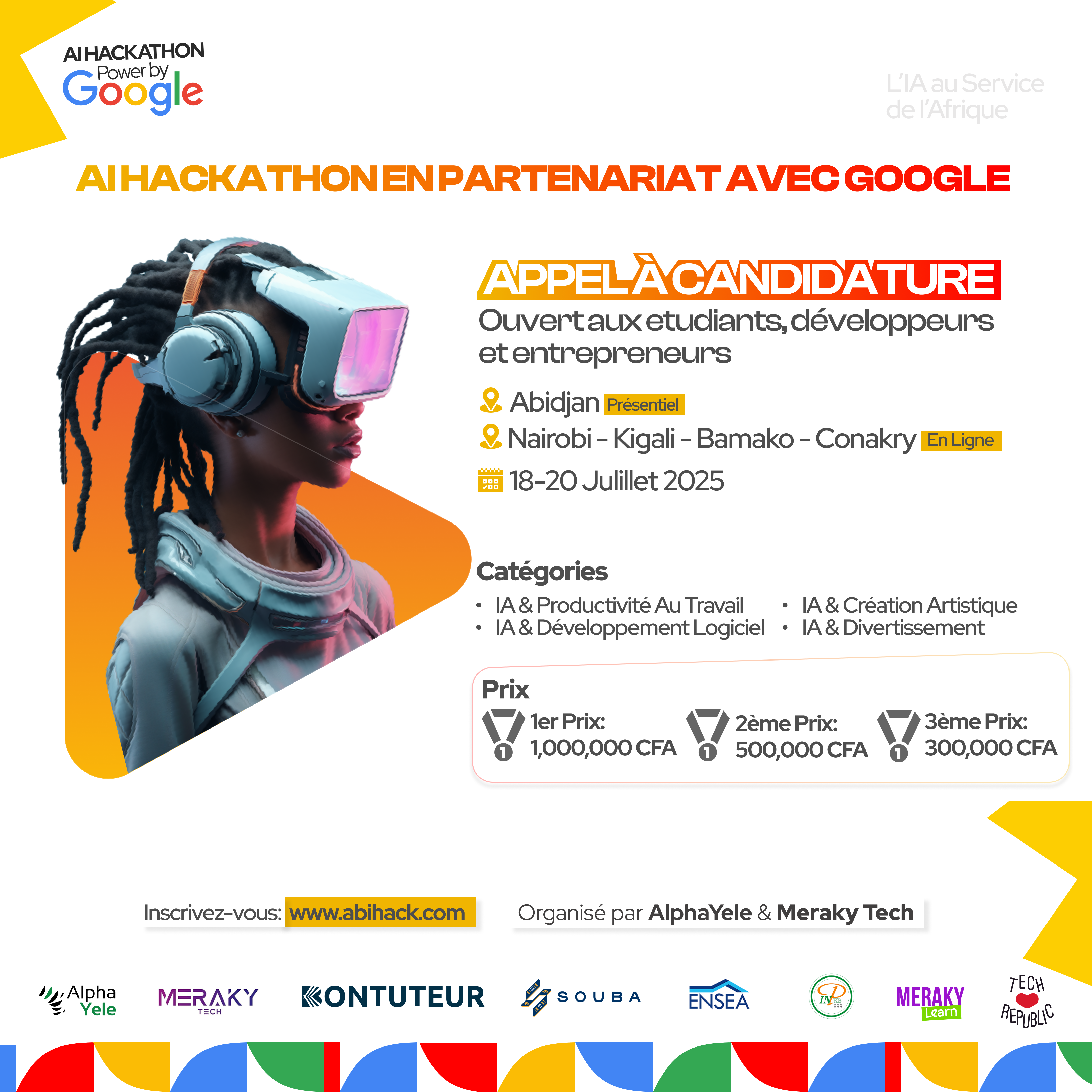 AI HACKATHON POWERED BY GOOGLE : Turning AI's opportunity into reality for Africa: Chase the ...