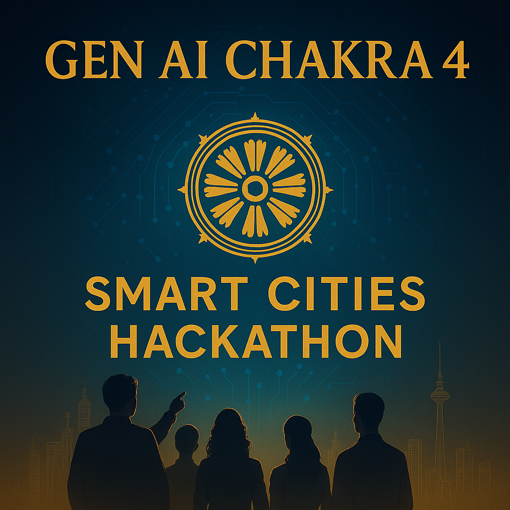Gen AI Chakra 4 Smart Cities Hackathon: Hack your way towards solving your local cities problems ...
