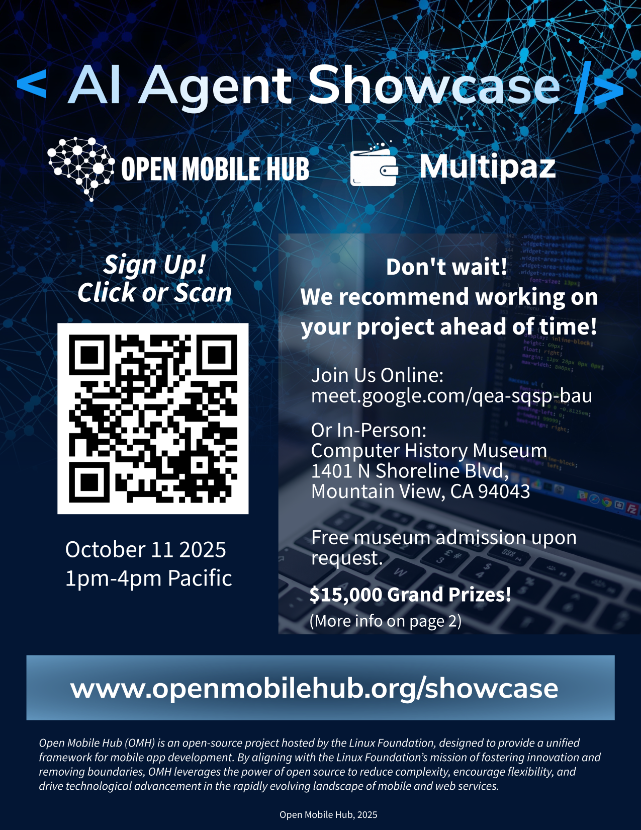 AI Agent Competition by Open Mobile Hub: Join us for an AI Agent Competition, with over $15,000 ...