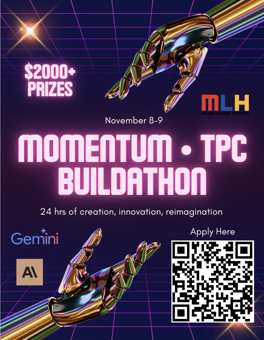 Momentum x TPC Buildathon: 24 hrs of creation, innovation, reimagination - Devpost