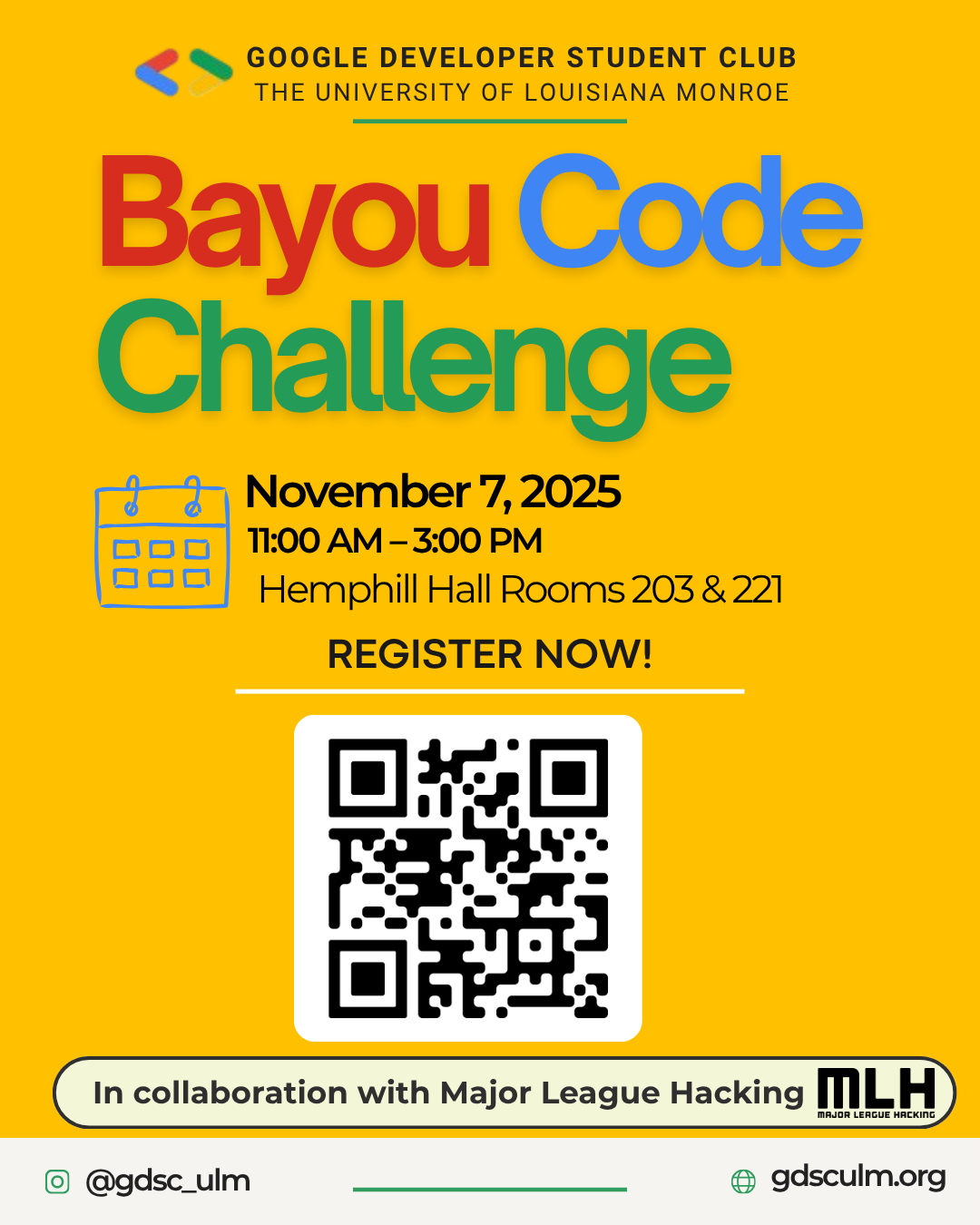 Bayou Code Challenge: Student-friendly mini-hackathon to solve given problem and come up with ...
