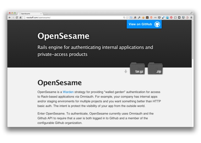 OpenSesame | Devpost
