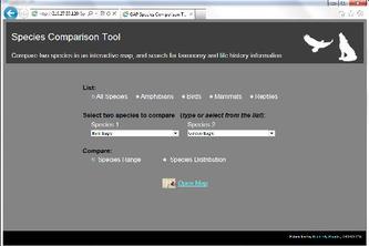 Species Comparison Tool | Devpost