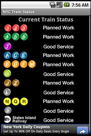 MTA Train Status App | Devpost