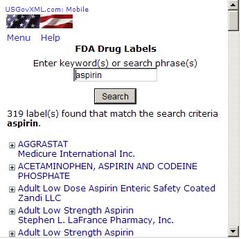 FDA Drug Labels | Devpost