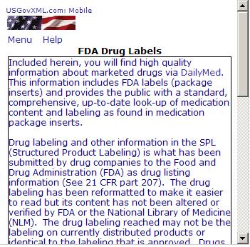 FDA Drug Labels | Devpost