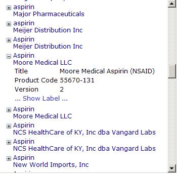 FDA Drug Labels | Devpost