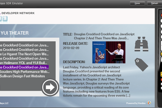 Yahoo! YUI Theater | Devpost