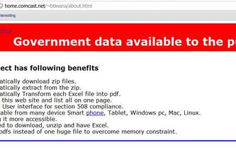 Government data easily easy and everywhere | Devpost