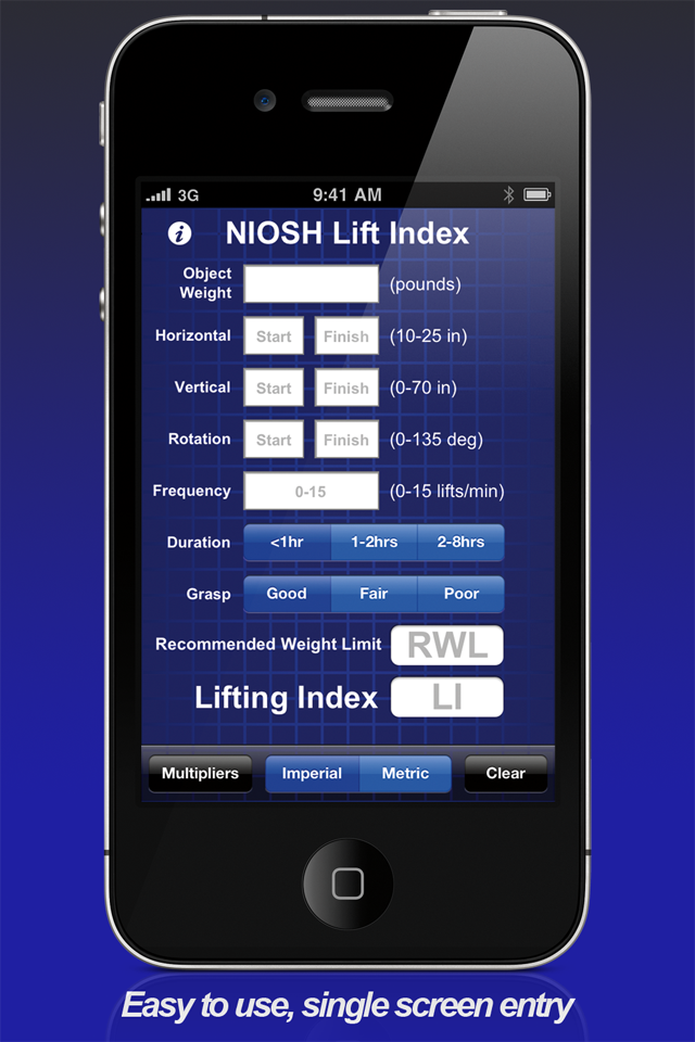 NIOSH Lift Index App | Devpost