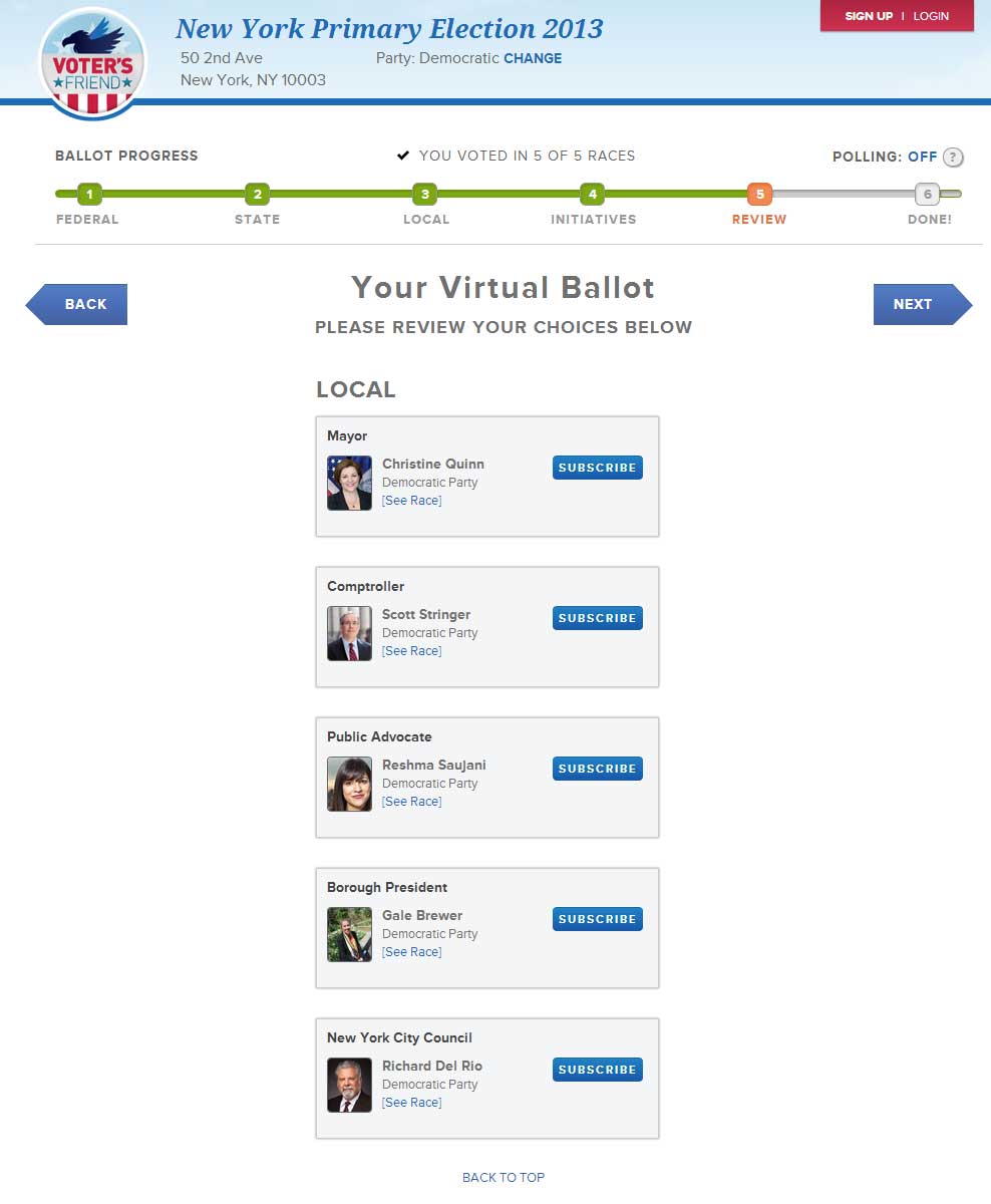 Voter's Friend | Devpost