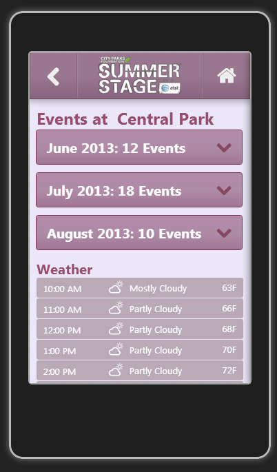 The Unofficial SummerStage Pass | Devpost