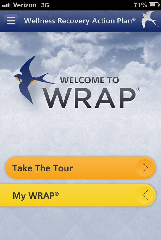 Wellness Recovery Action Plan® [WRAP®] App | Devpost