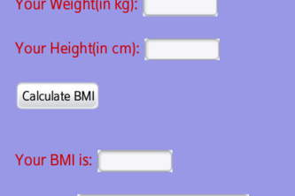 BMI Calculator | Devpost