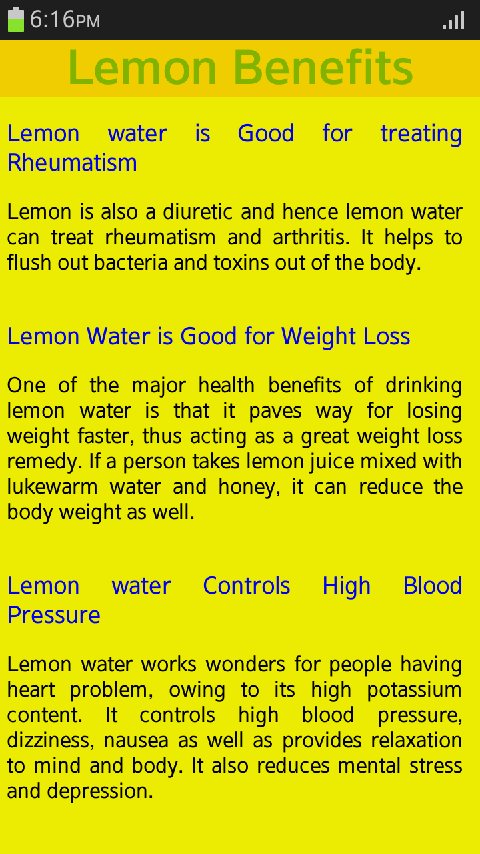 Lemon Benefits | Devpost