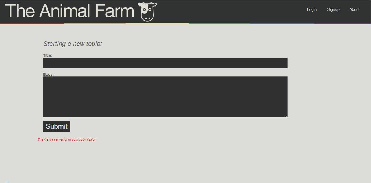 The Animal Farm. | Devpost