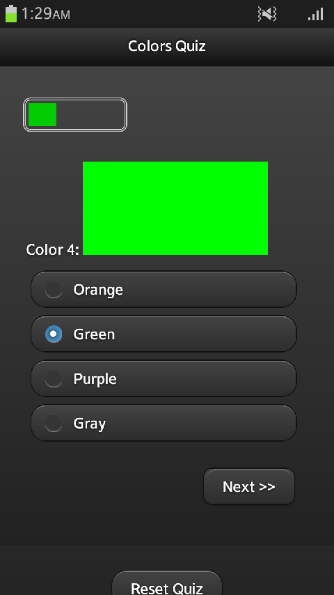 Colors Quiz | Devpost