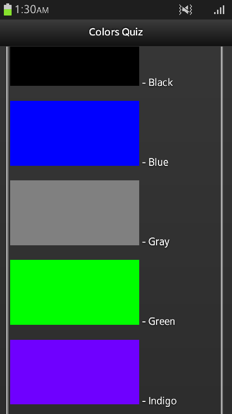 Colors Quiz | Devpost