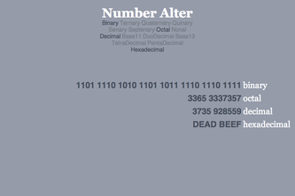 Number Alter | Devpost