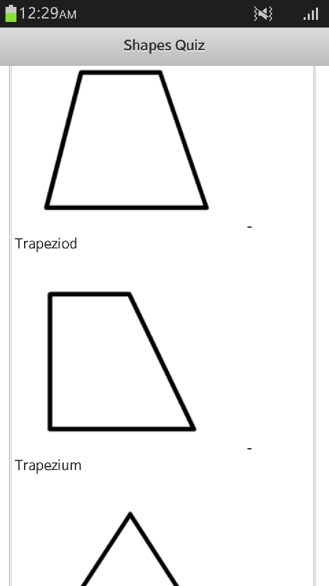 Shapes Quiz | Devpost