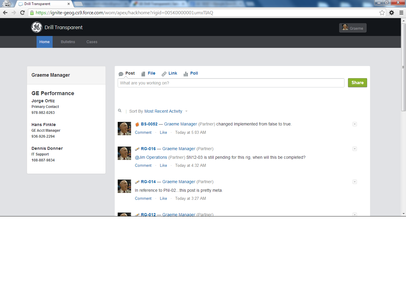 GE Drill Transparent | Devpost