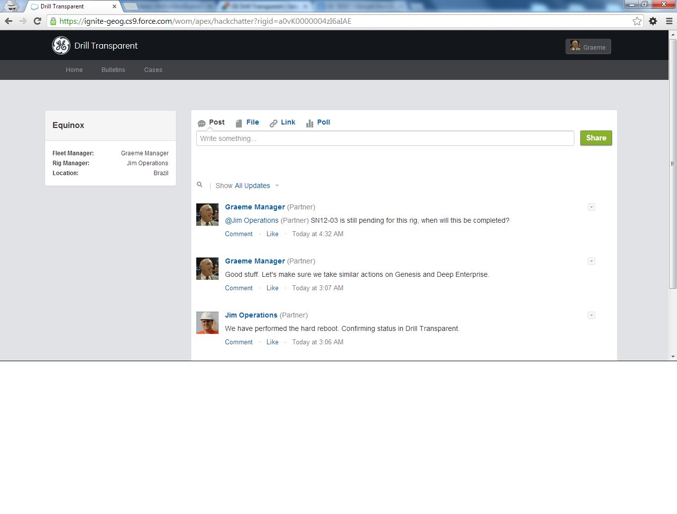 GE Drill Transparent | Devpost