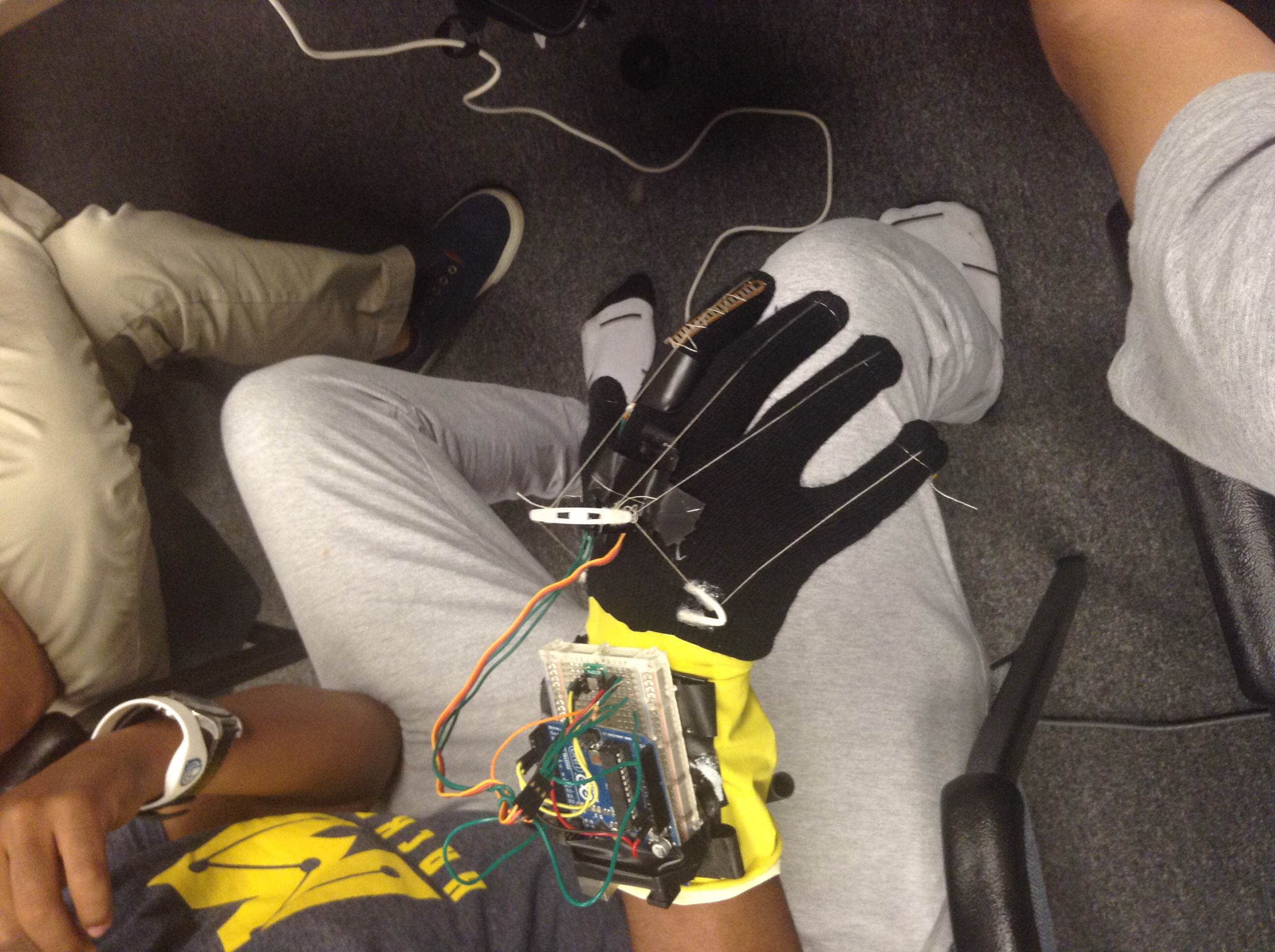 VR glove | Devpost