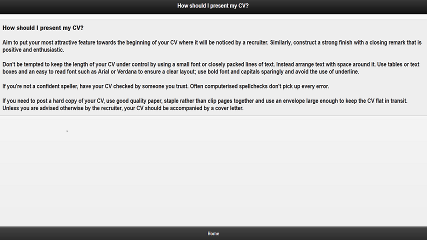 Cv and Cover letter | Devpost
