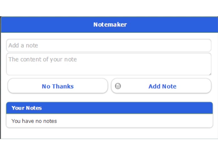 Note Maker | Devpost