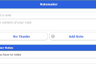 Note Maker | Devpost